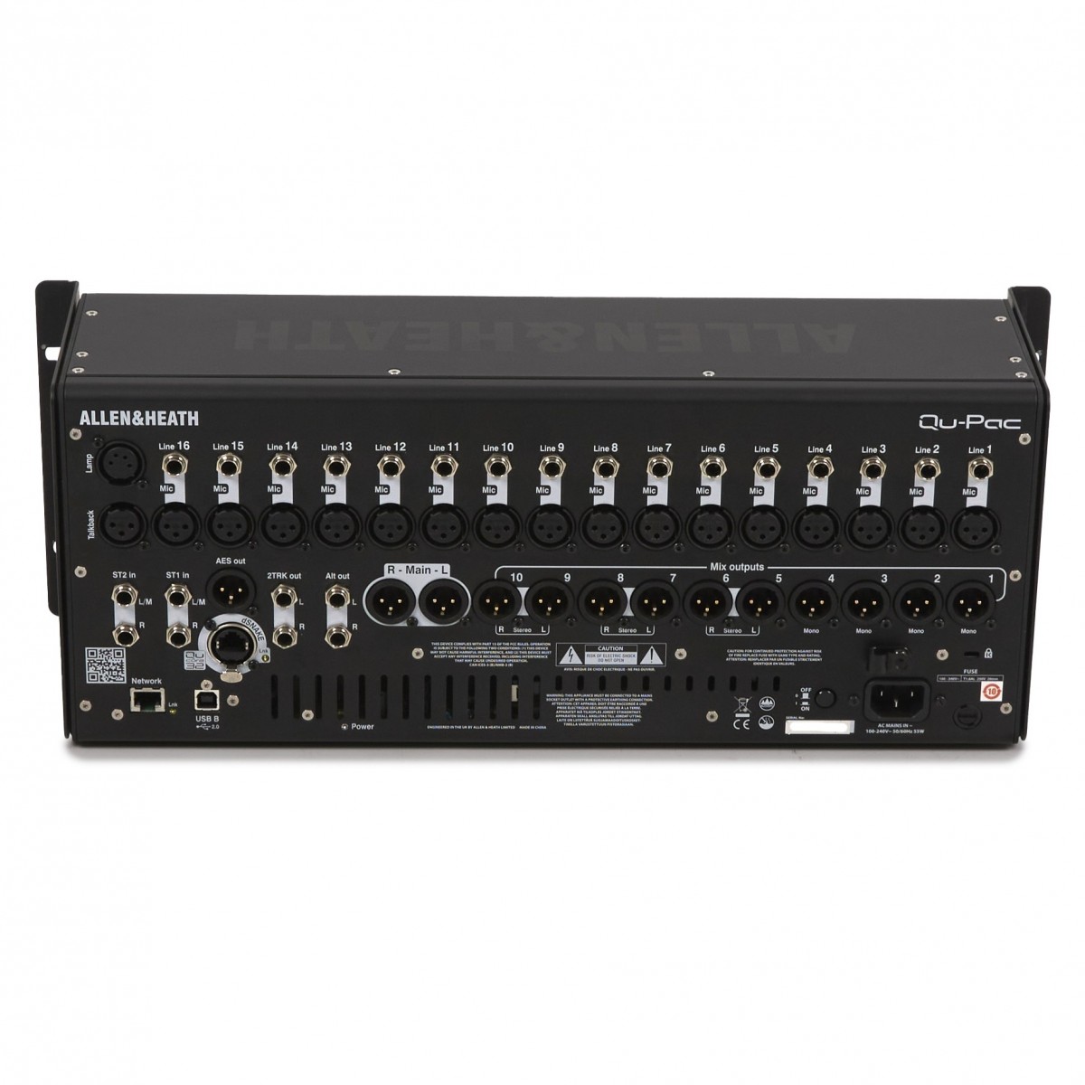 Allen and Heath QU-PAC Ultra Compact Digital Mixer - Secondhand at ...