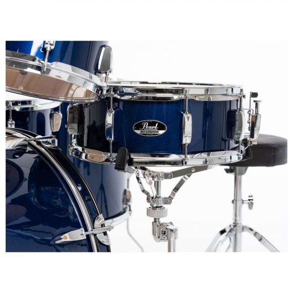Pearl Roadshow 6pc Drum Kit w/Sabian Cymbals, Royal Blue Metallic at ...
