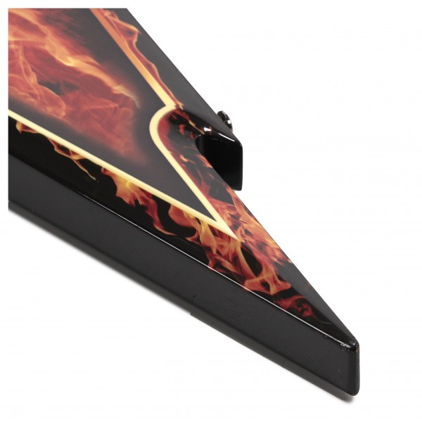 Dean Razorback V 255 Electric Guitar, Explosion w/Case - Secondhand at ...