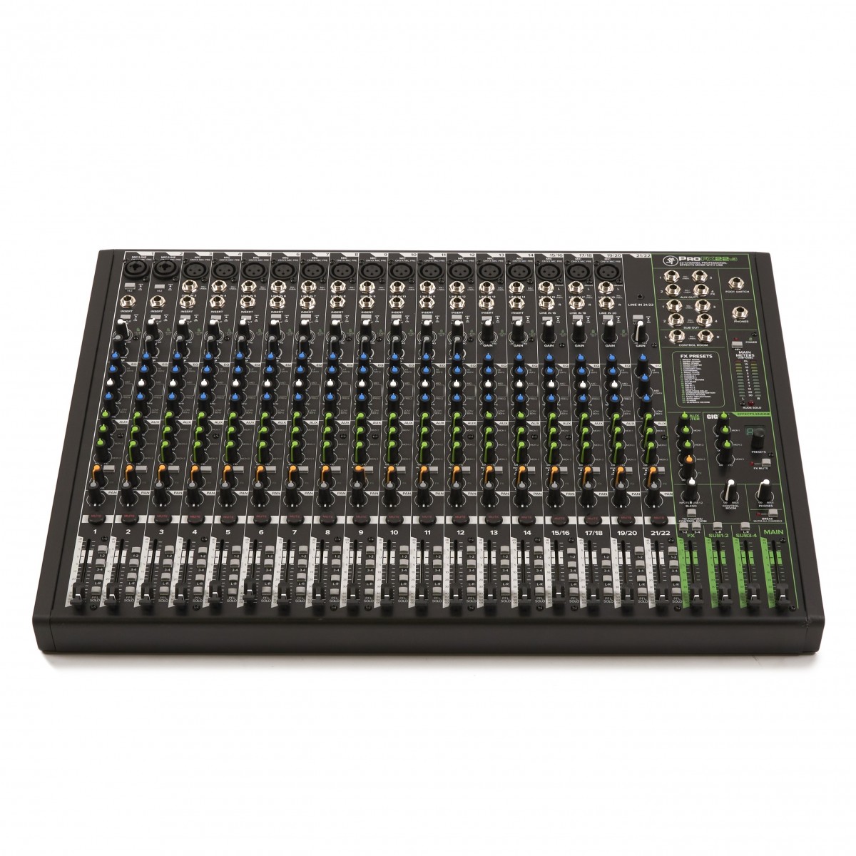 Mackie ProFX22v3 Mezclador analógico de 22 canales con USB - De segunda ...