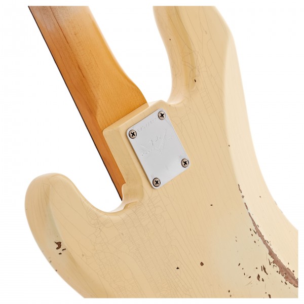 Fender Custom Shop '64 Precision Bass Relic, Aged Vintage White # ...
