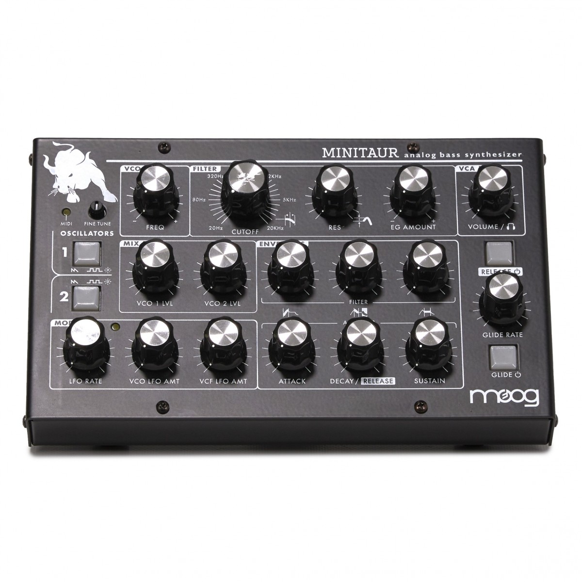 Moog MINITAUR Analog Bass Synthesizer - Secondhand | Gear4music