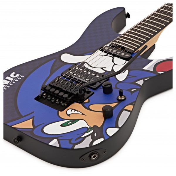 ESP SN-25TH Sonic The Hedgehog Guitar II at Gear4music