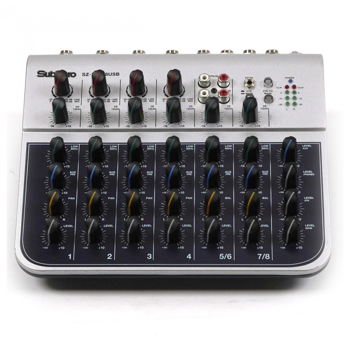 SubZero SZ-MIX08USB 8-Channel USB Mixer/Interface - Secondhand at ...