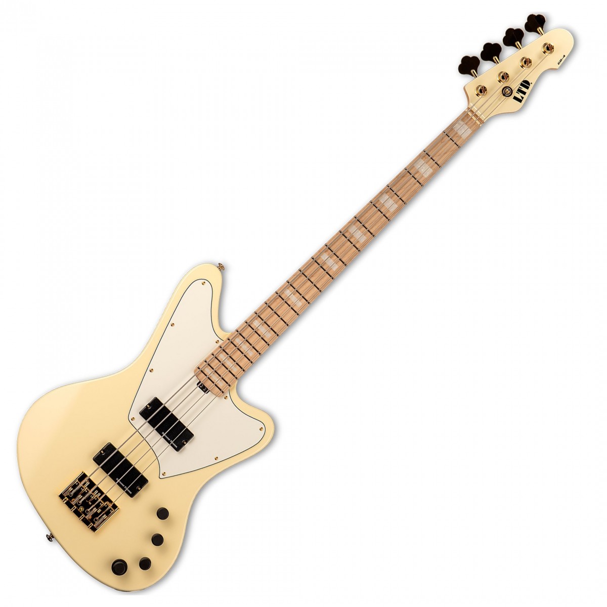 ESP LTD GB-4 Bass, Vintage White - Ex Demo at Gear4music