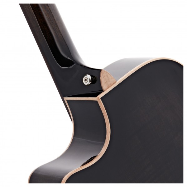 Hartwood Sonata Thinline Electro Acoustic Guitar, Black at Gear4music