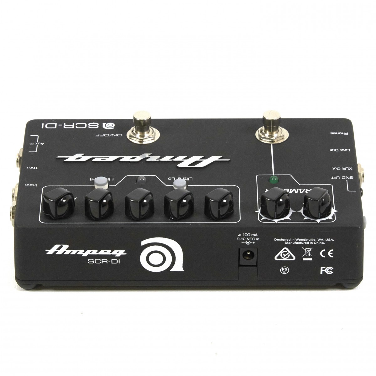 Ampeg SCR-DI Bass DI with Scrambler Overdrive - Secondhand at Gear4music