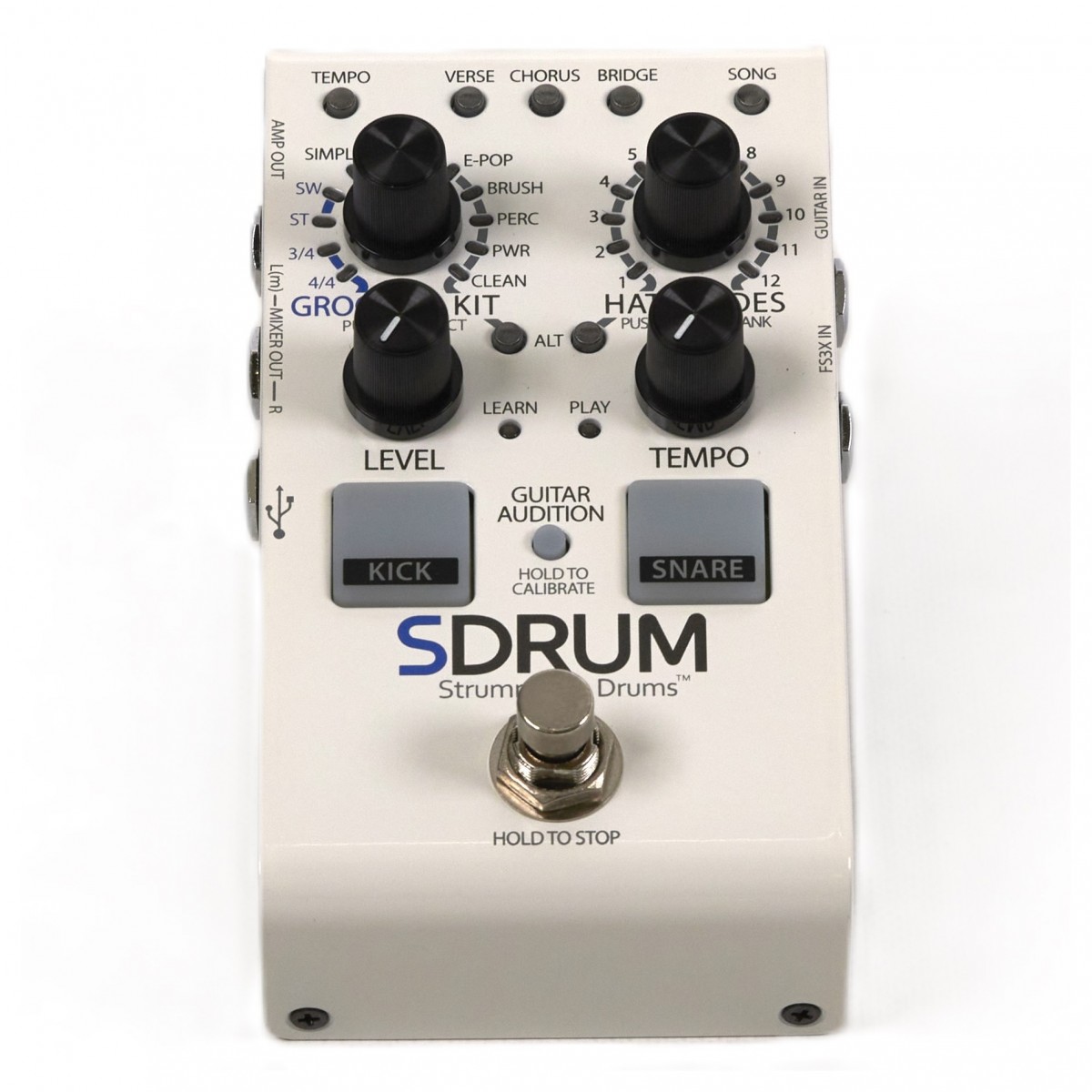 Digitech SDRUM Strummable Drums Pedal - Secondhand | Gear4music