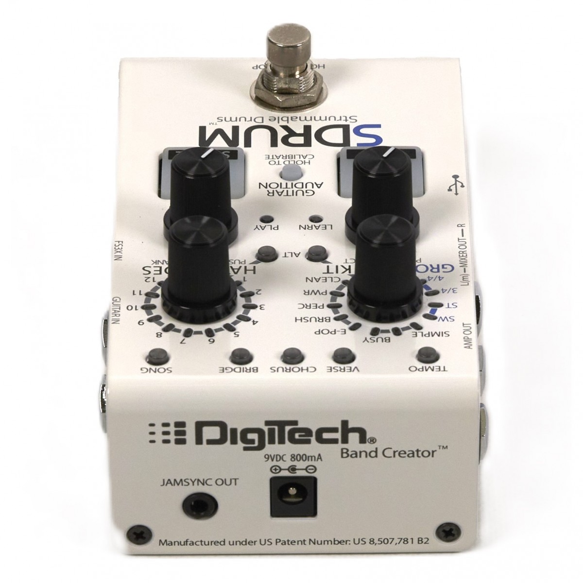 Digitech SDRUM Strummable Drums Pedal - Secondhand at Gear4music