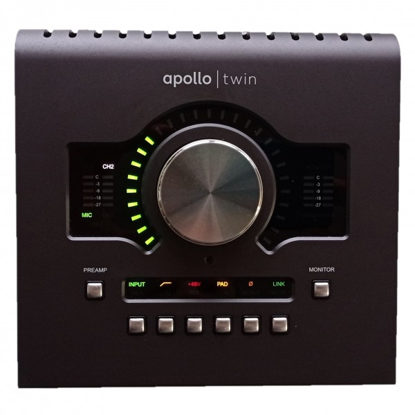 Universal Audio Apollo Twin Solo Thunderbolt Audio Interface ...
