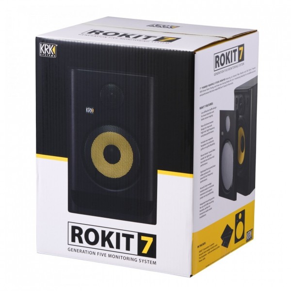 KRK ROKIT RP7 G5 Studio Monitor Bundle at Gear4music