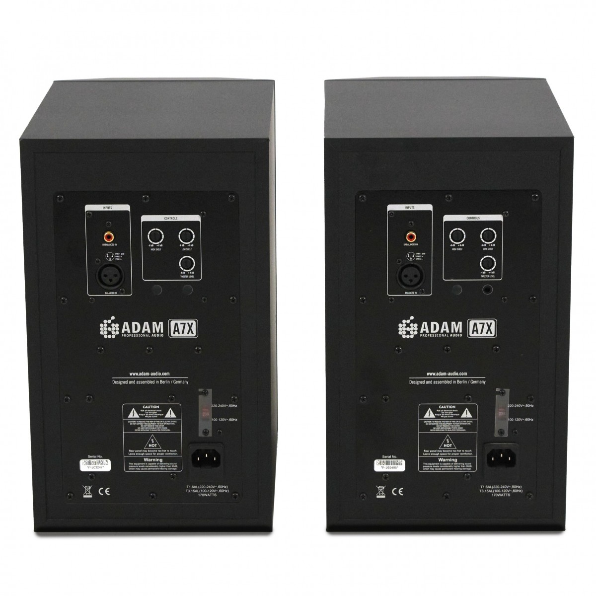 ADAM Audio A7X Active Studio Monitor, Pair - Secondhand at Gear4music