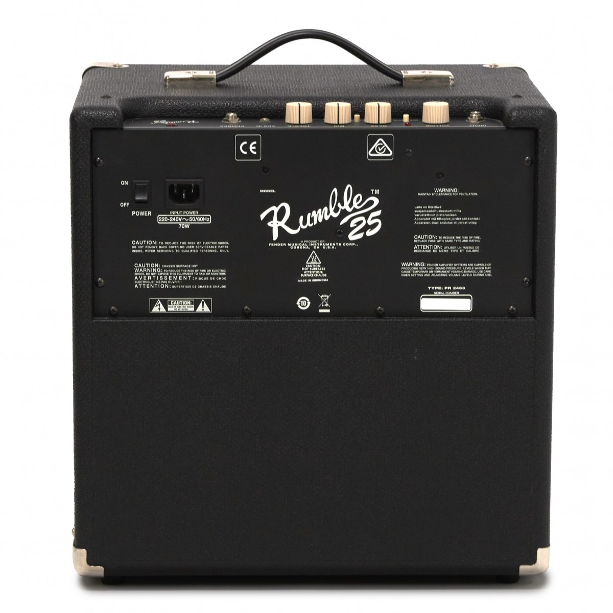Fender Rumble 25 Bass Combo - Secondhand at Gear4music