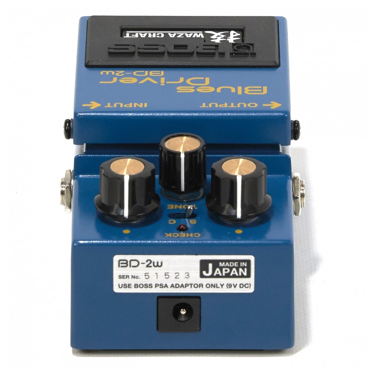Boss BD-2W Waza Craft Custom Blues Driver Pedal - Secondhand at Gear4music
