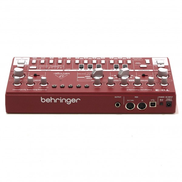 Behringer TD-3-RD Analog Bass Line Synthesizer, Red - Secondhand at ...