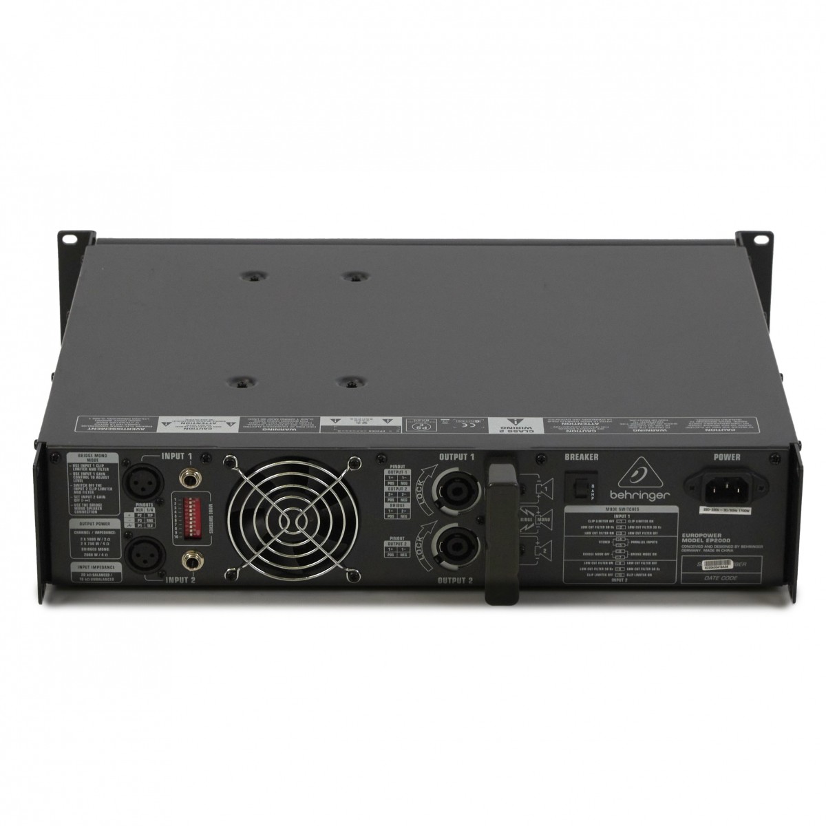 Behringer Europower EP2000 - Etapa de Potencia | Gear4music