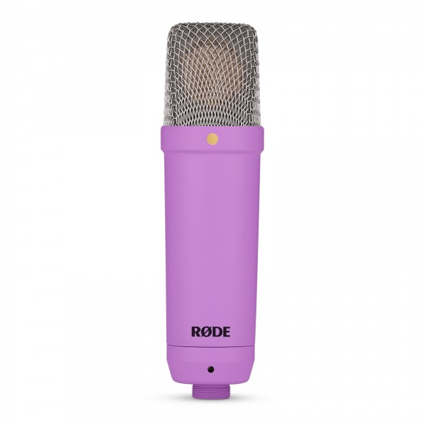 Rode NT1 Signature Series Condenser Microphone, Purple at Gear4music