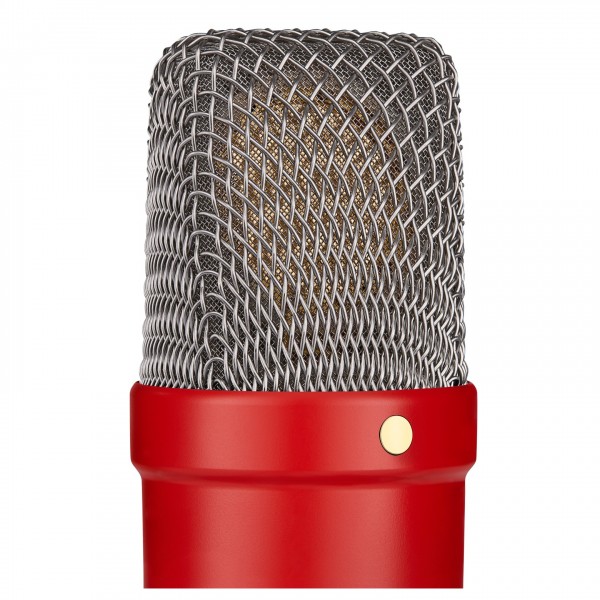 Rode NT1 Signature Series Condenser Microphone, Red at Gear4music