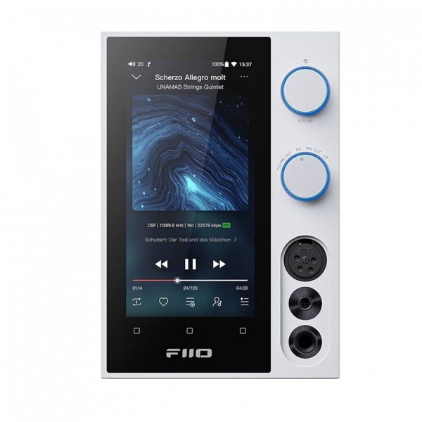 FiiO R7 Desktop Streamer & SP3 Active Speaker Hi-Fi System, White at AV.com