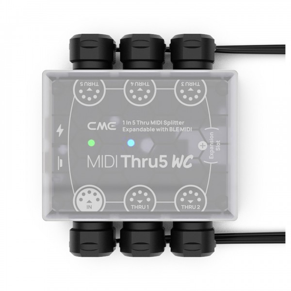 CME Low-Profile 5-Pin MIDI Cables, 60cm (4 Pack) at Gear4music