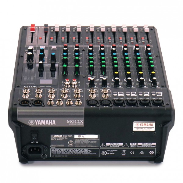 Yamaha MG12X CV Analog Mixer - Secondhand at Gear4music