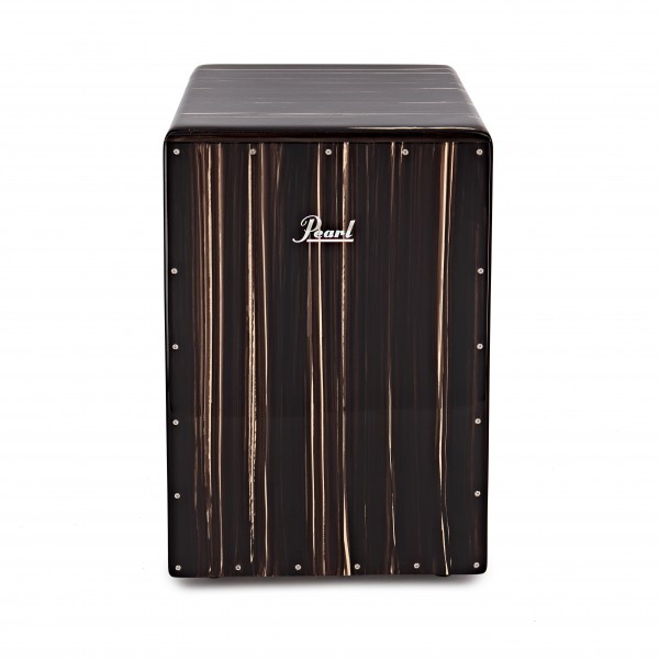 Pearl Boom Box Cajon Artisan Zebra Wood Finish - Nearly New at Gear4music