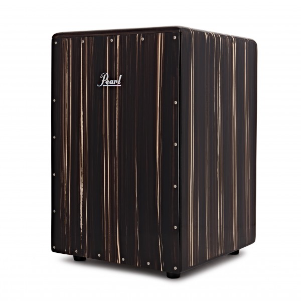 Pearl Boom Box Cajon Artisan Zebra Wood Finish - Nearly New at Gear4music