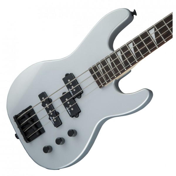 Jackson JS Series Concert Bass Minion JS1X, Satin Silver - Nearly New ...
