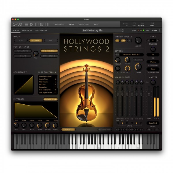 EastWest Hollywood Strings 2 at Gear4music