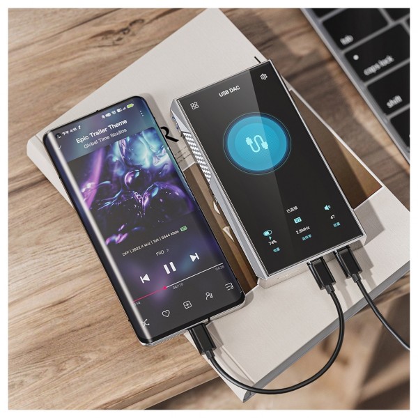FiiO M23 Portable High Resolution Music Player, Blue at AV.com