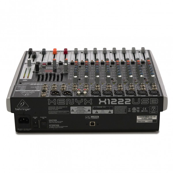 Behringer XENYX X1222USB 12 Channel Analog Mixer - Secondhand at Gear4music