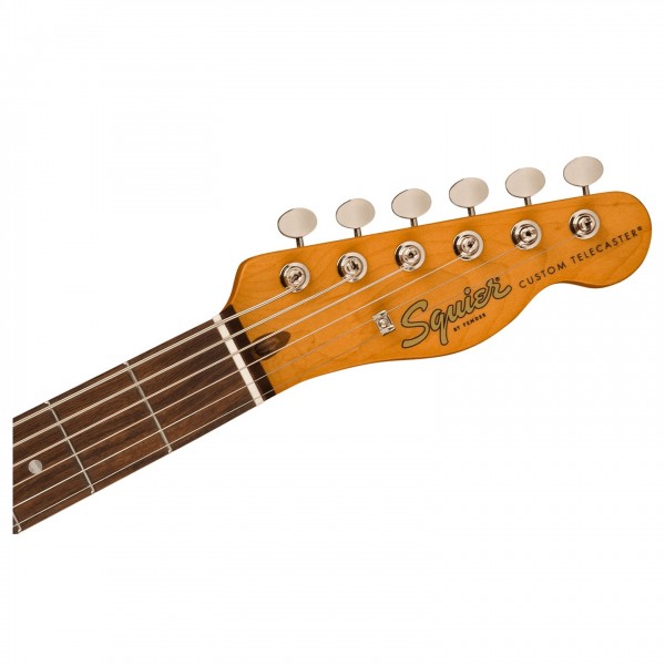 Squier FSR Classic Vibe Baritone Custom Telecaster, Satin Black at ...