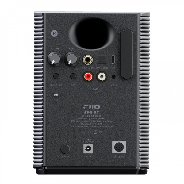 FiiO SP3 BT High Fidelity Active Desktop Speakers, Black at AV.com