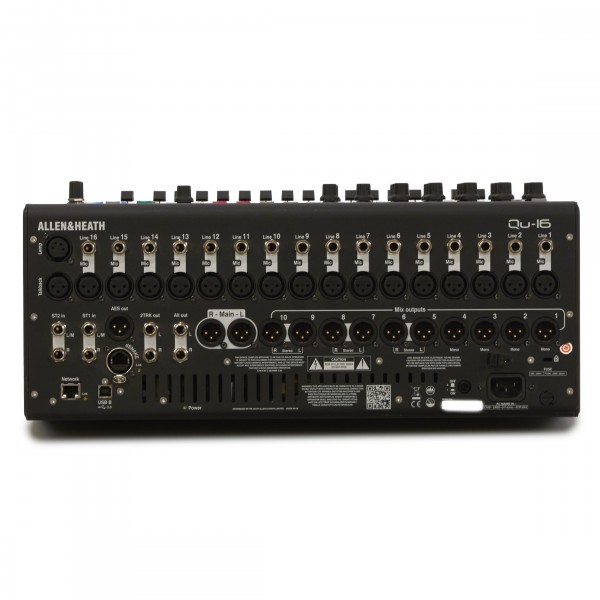 Allen and Heath Qu-16 Digital Mixer, Chrome Edition - Secondhand at ...