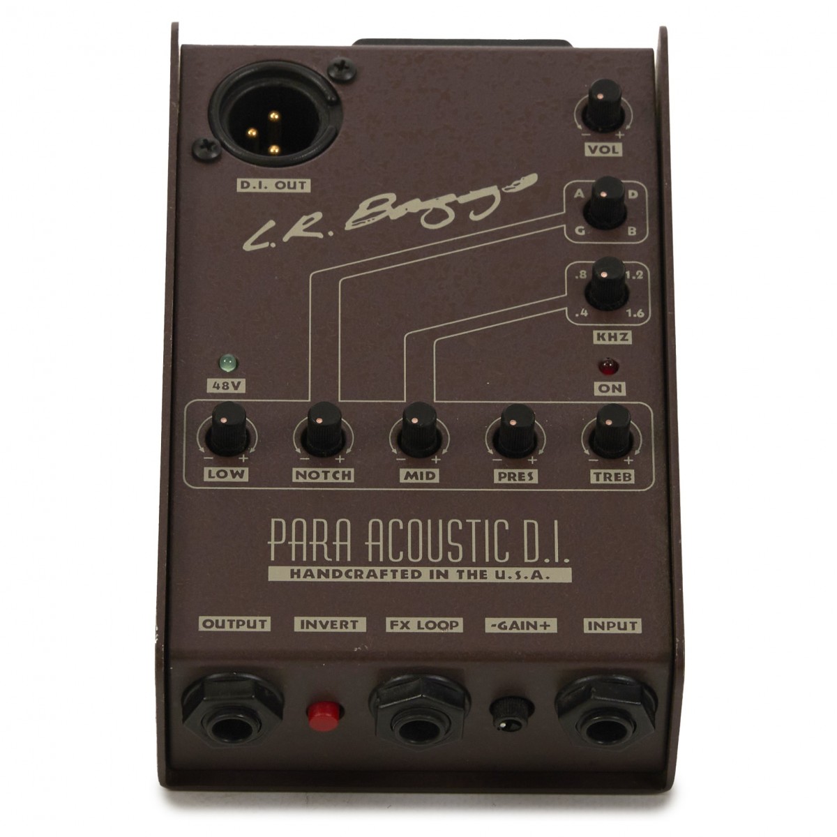 L.R. Baggs Para DI Acoustic Pre-Amp with 5-band EQ - Secondhand at ...