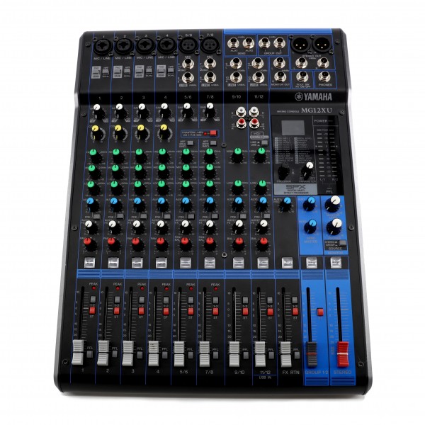 Yamaha MG12XU Analog USB Mixer with Faders - Secondhand at Gear4music