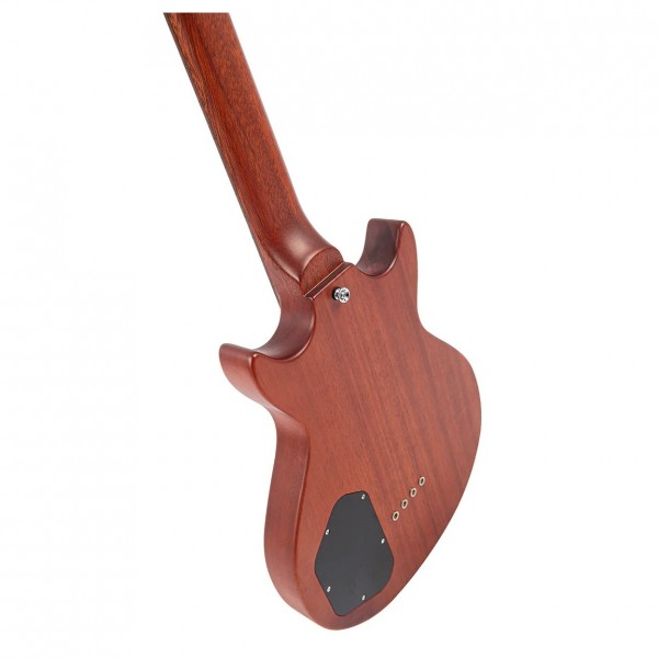 Vintage REVO Callan Short Scale Bass Guitar, Mahogany at Gear4music