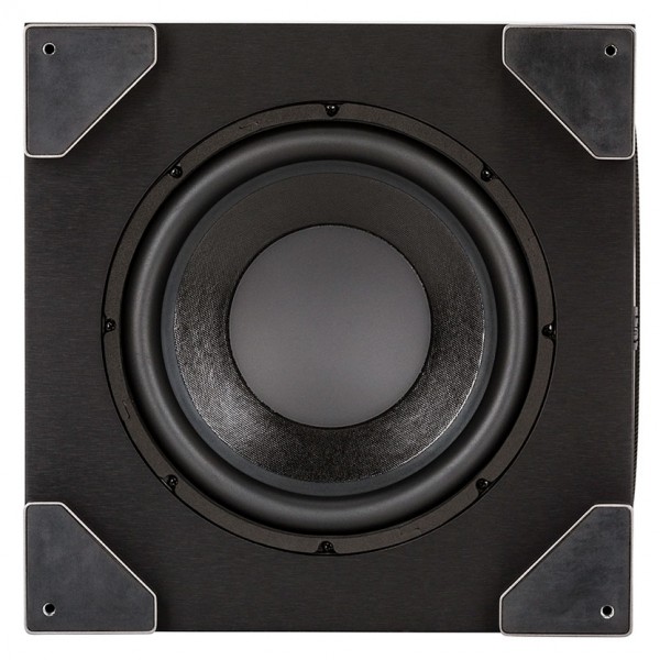 ELAC Debut S12EQ Brushed Vinyl Subwoofer, Black at AV.com