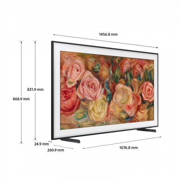 Samsung 2024 The Frame 65" 4K Ultra HD QLED Smart TV at AV.com