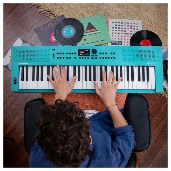Roland GO:KEYS 3 Music Creation Keyboard, Turquoise at Gear4music
