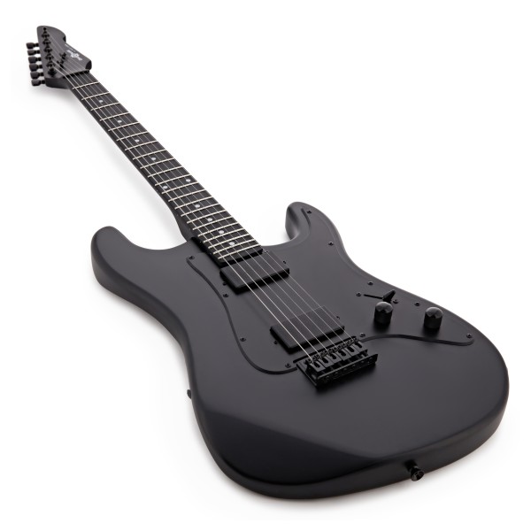 LA Select Modern Electric Guitar Blackout, 15W Guitar Amp & Accessory ...