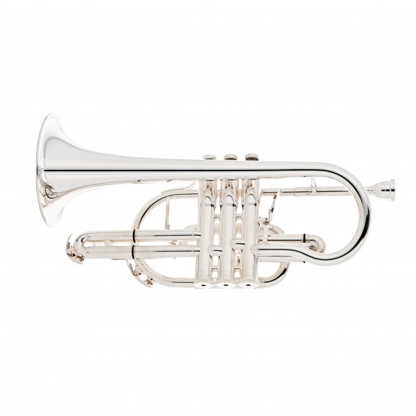 Besson Sovereign BE928G Cornet, Silver Plated at Gear4music