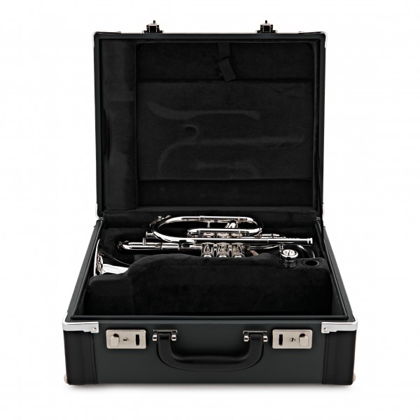 Besson Sovereign BE928G Cornet, Silver Plated at Gear4music