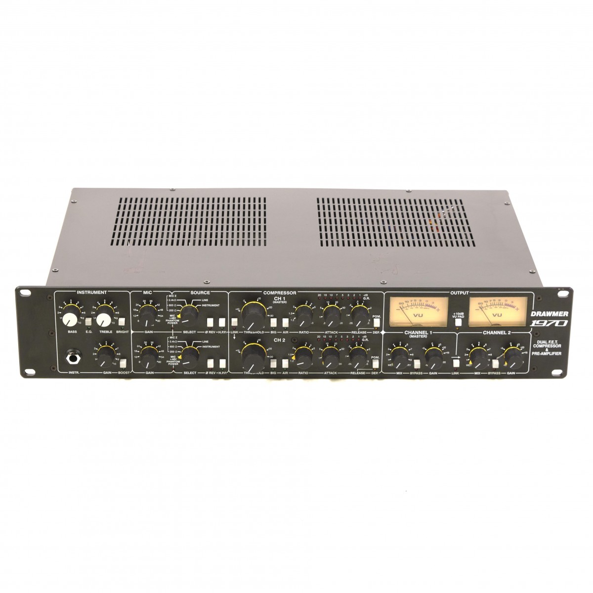 Drawmer 1970 Dual FET Compressor and Pre-Amp - Secondhand at Gear4music