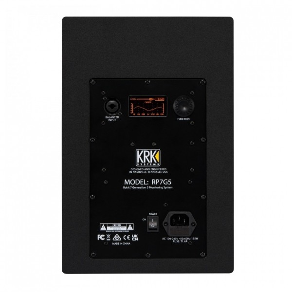 KRK ROKIT RP7 G5 Studio Monitors with Stands at Gear4music