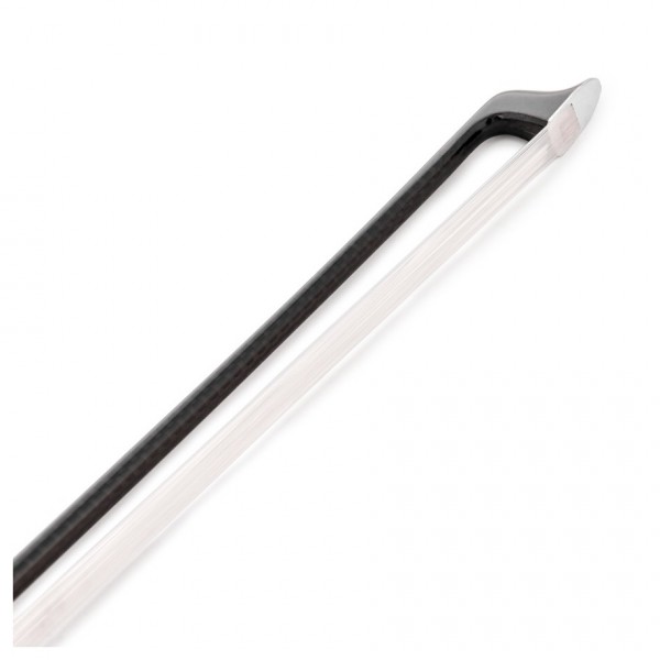 Coruss Carbon Violin Bow, 1/2, White at Gear4music