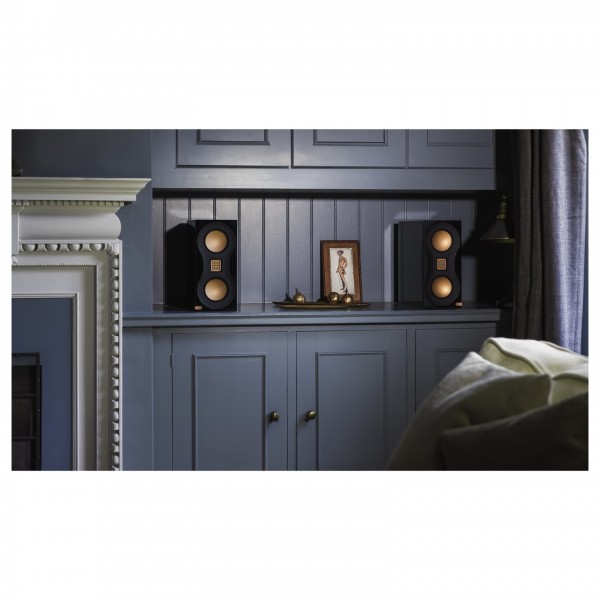 Monitor Audio Studio 89 Bookshelf Speakers (Pair), Black at AV.com