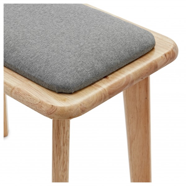 Contemporary Piano Stool by Gear4music, Light Oak at Gear4music