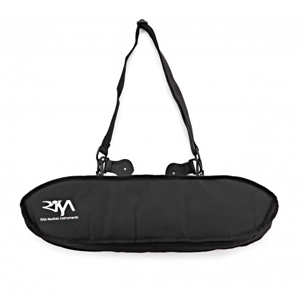 Risa Limited Edition Electric Soprano Uke, Solid Black at Gear4music