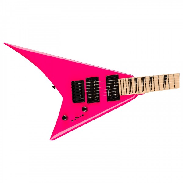 Jackson JS Series Rhoads Minion JS1X, Maple Fingerboard, Neon Pink at ...
